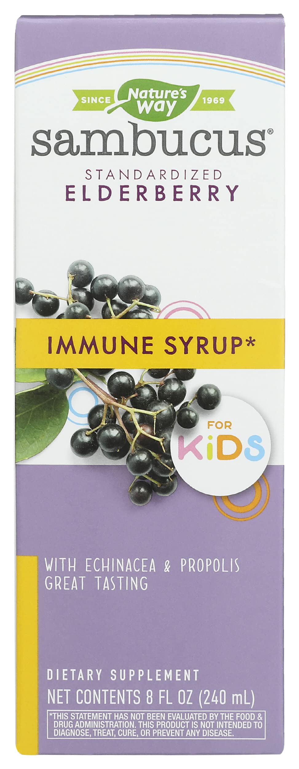 Nature's Way elderberry syrup for kids