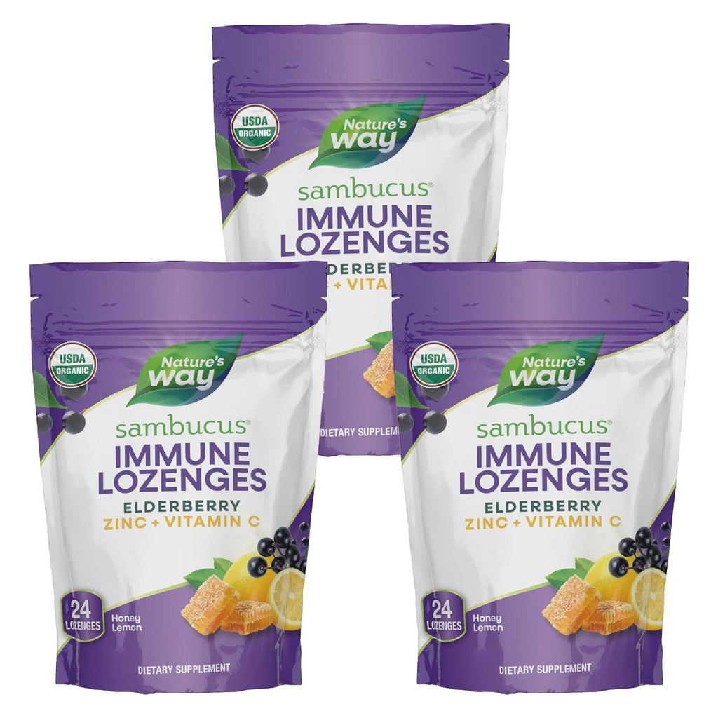 Nature's Way elderberry zinc lozenges