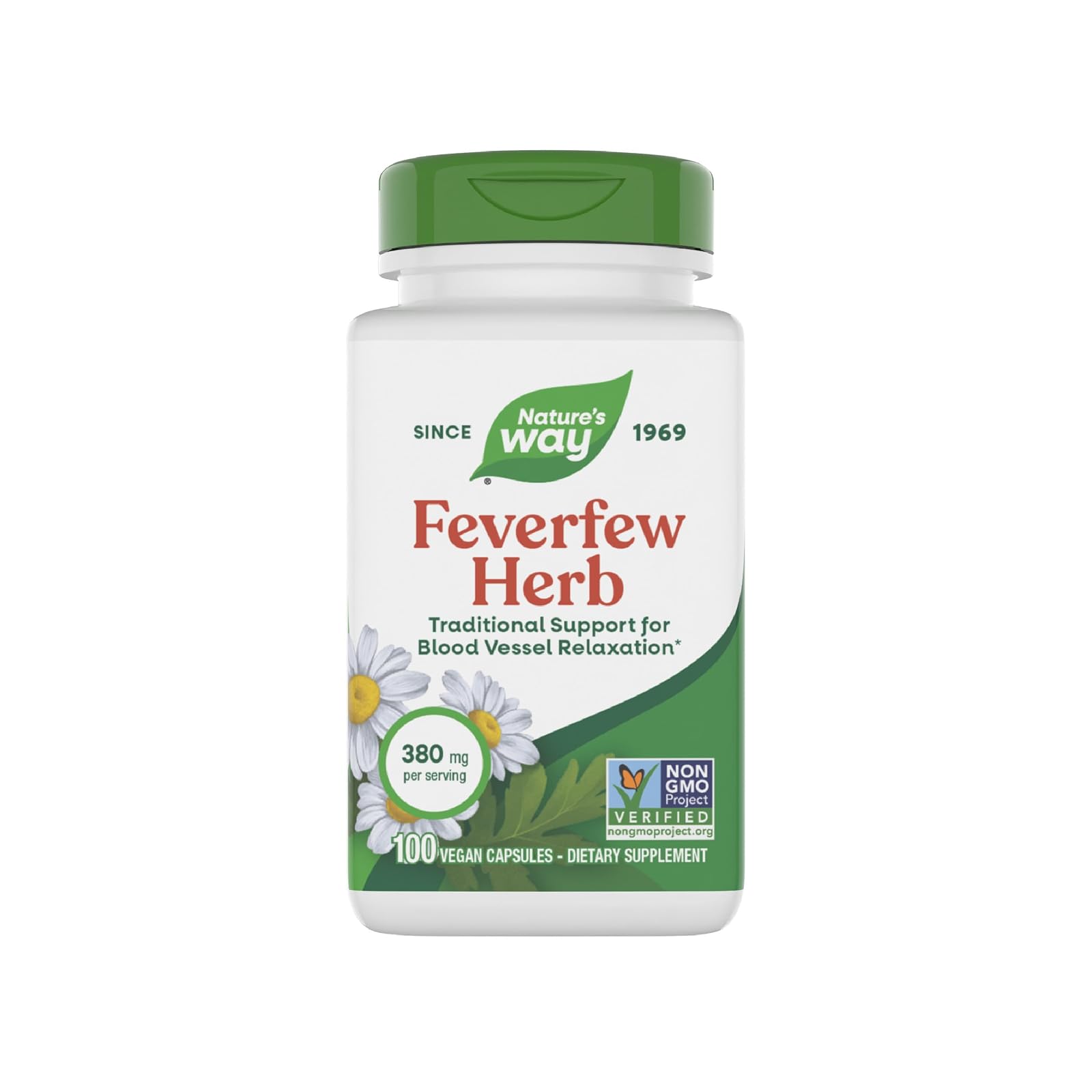 Nature's Way Feverfew Herb capsules