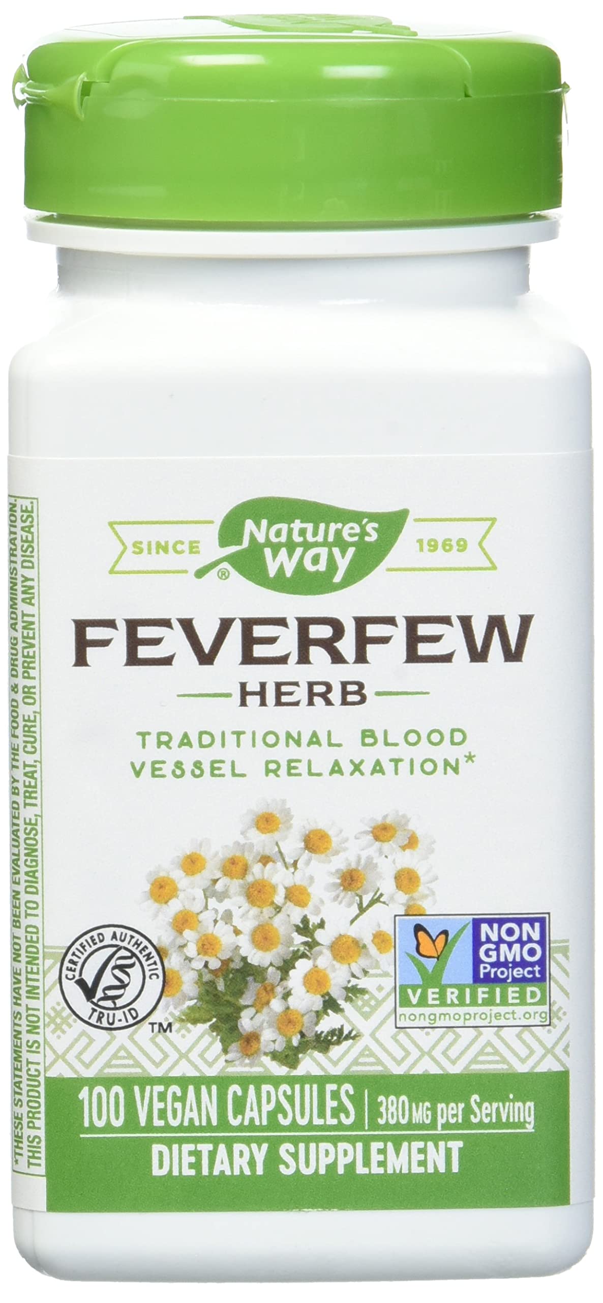 Nature's Way Feverfew vegetarian supplement