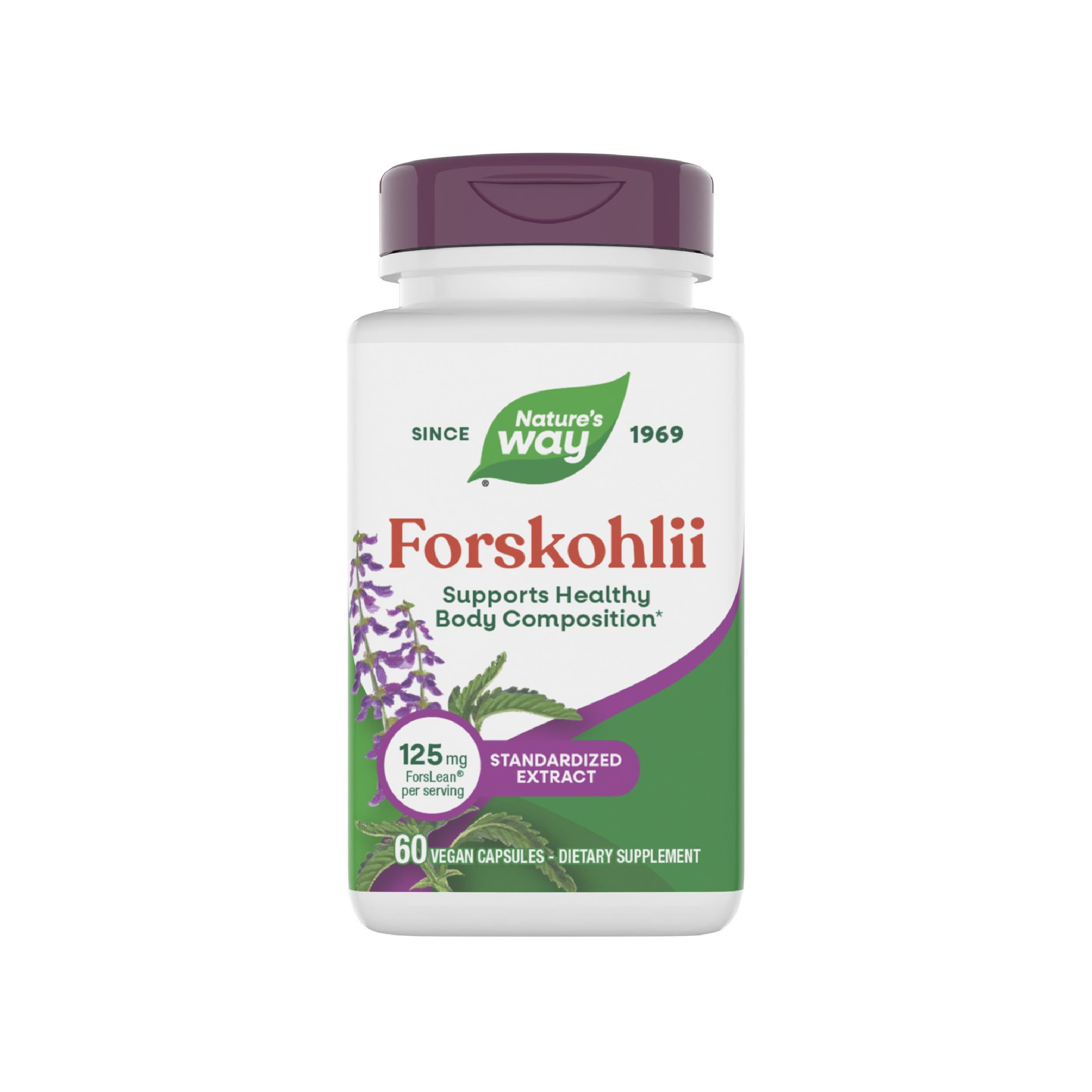 Nature's Way Forskohlii capsules for weight management