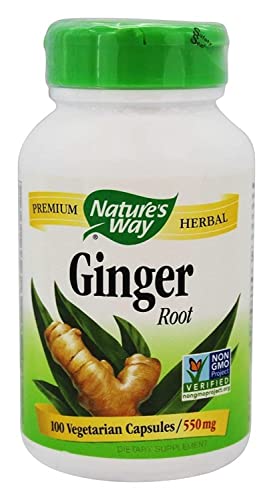 Nature's Way ginger root capsules