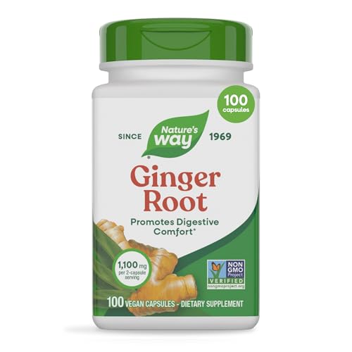 Nature's Way ginger tea capsules