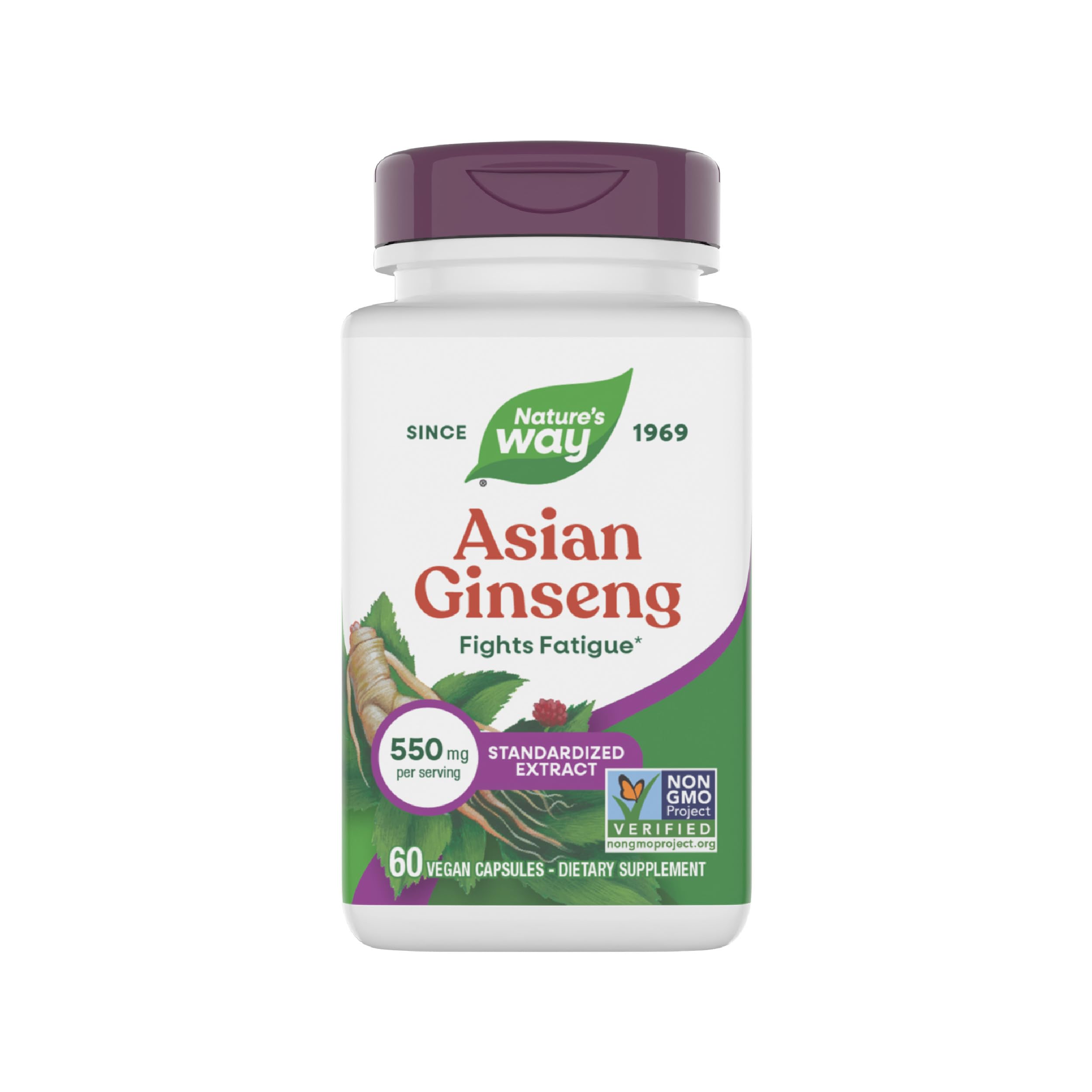 Nature's Way ginseng capsules