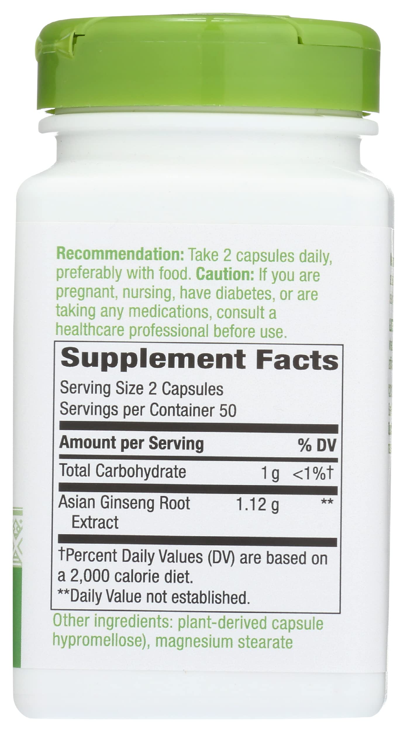 nature's way ginseng for daily health