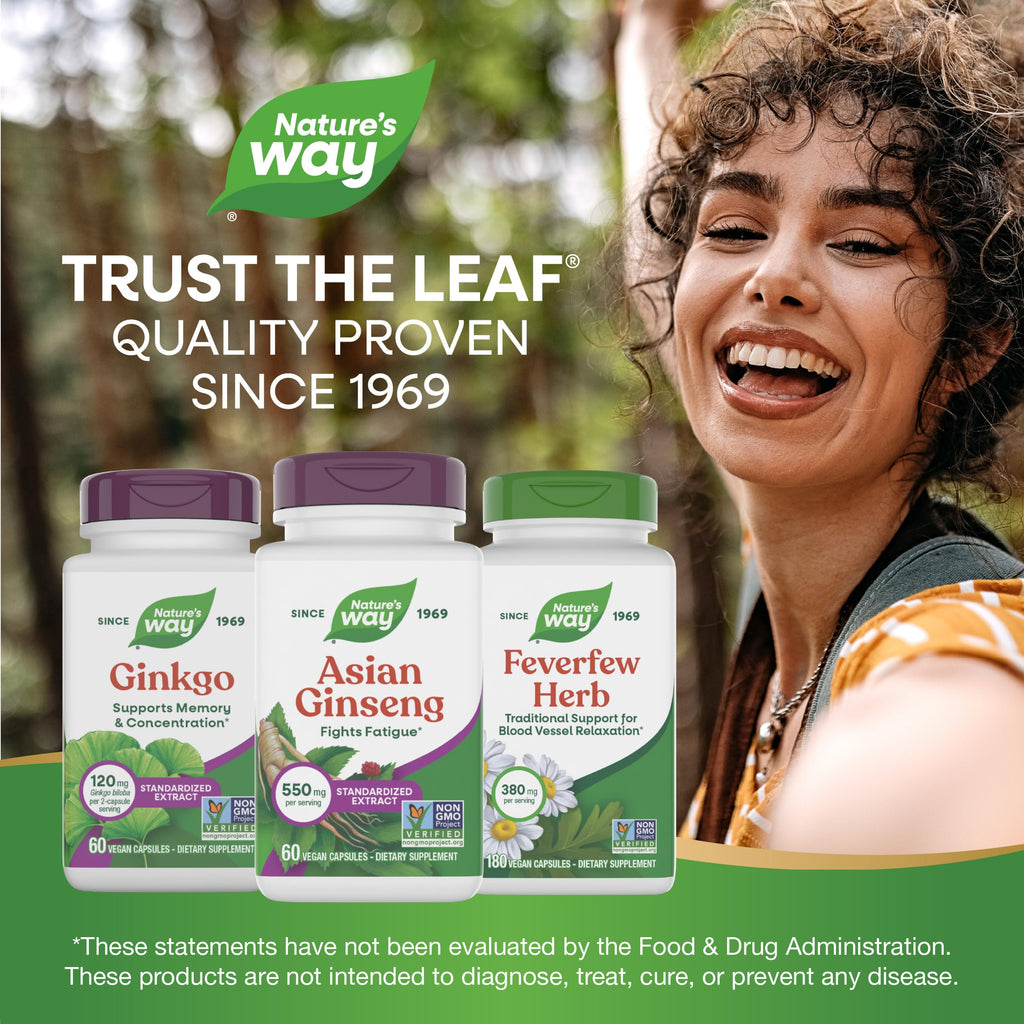 Nature's Way ginseng for vitality