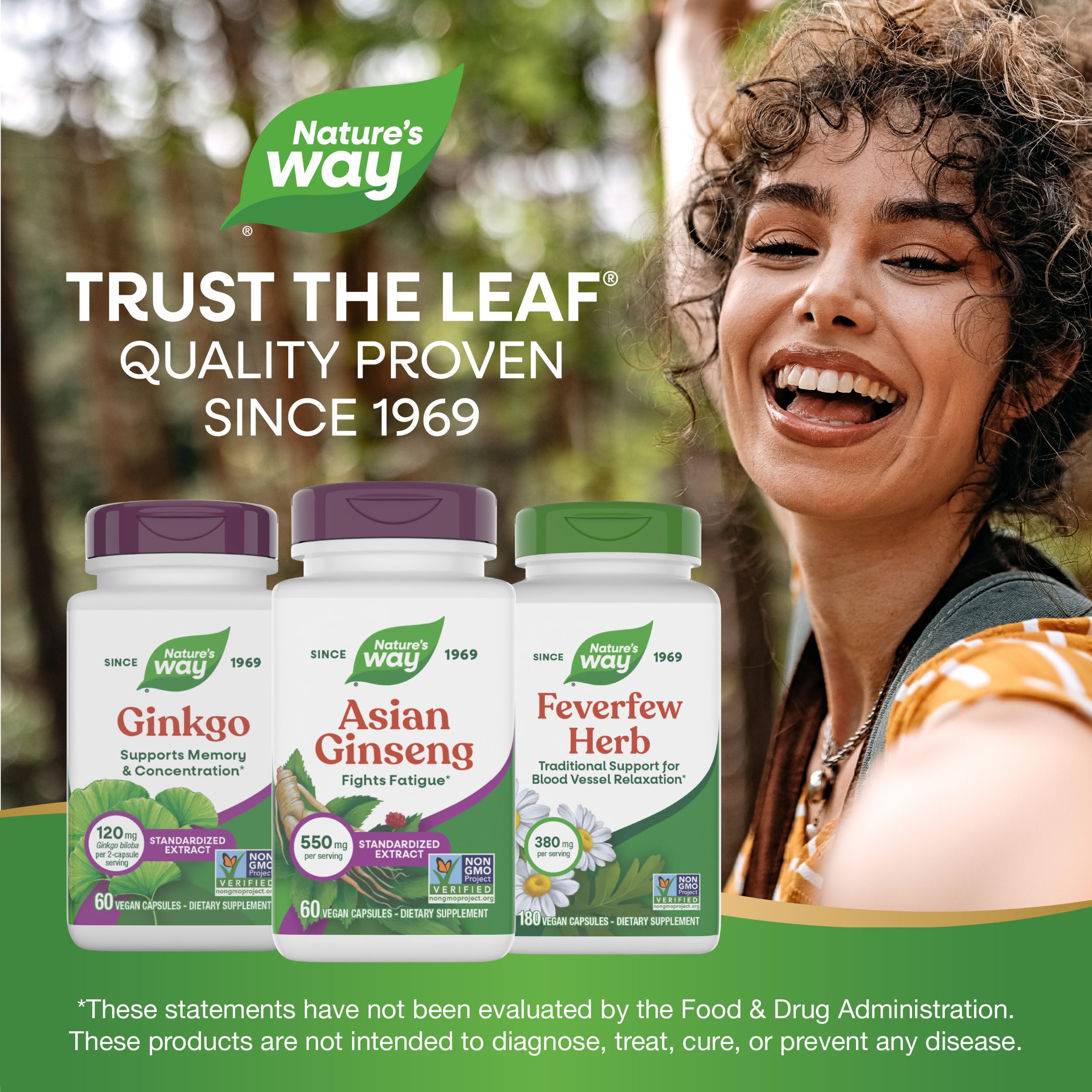 Nature's Way ginseng for vitality
