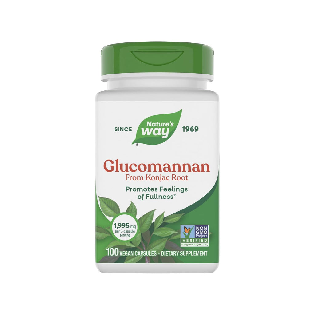 Nature's Way Glucomannan weight management support
