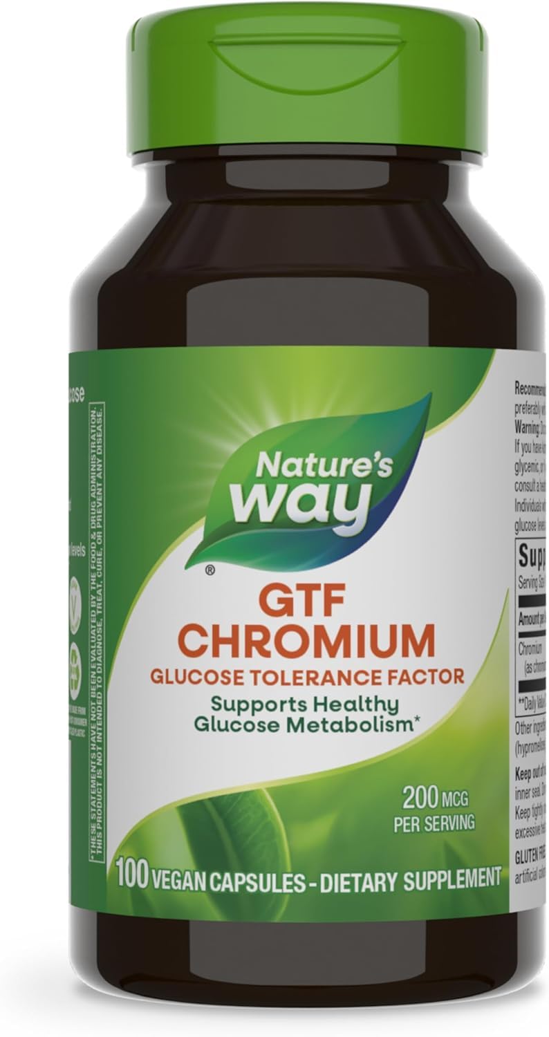 Nature's Way GTF Chromium capsules