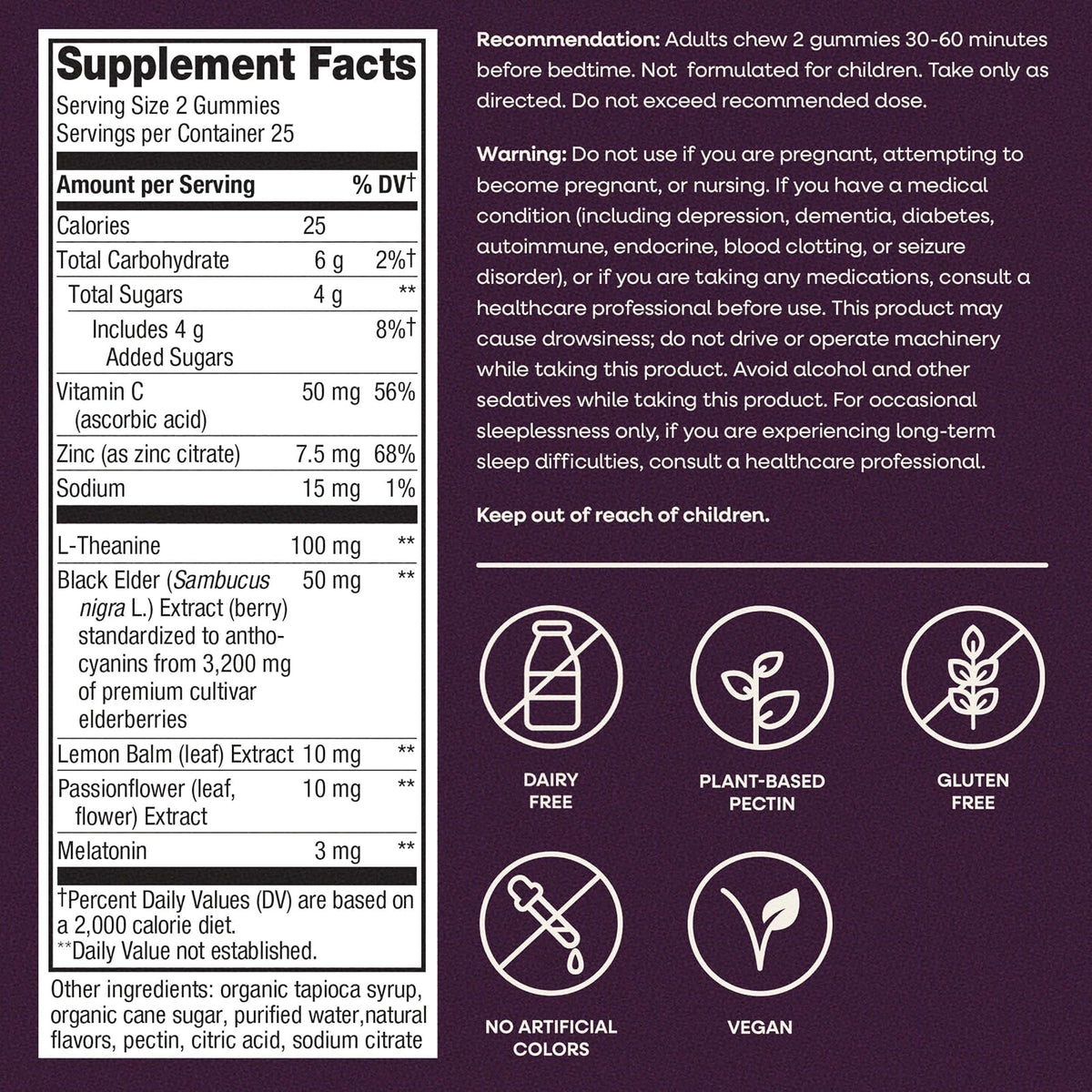 Nature's Way gummies for peaceful sleep