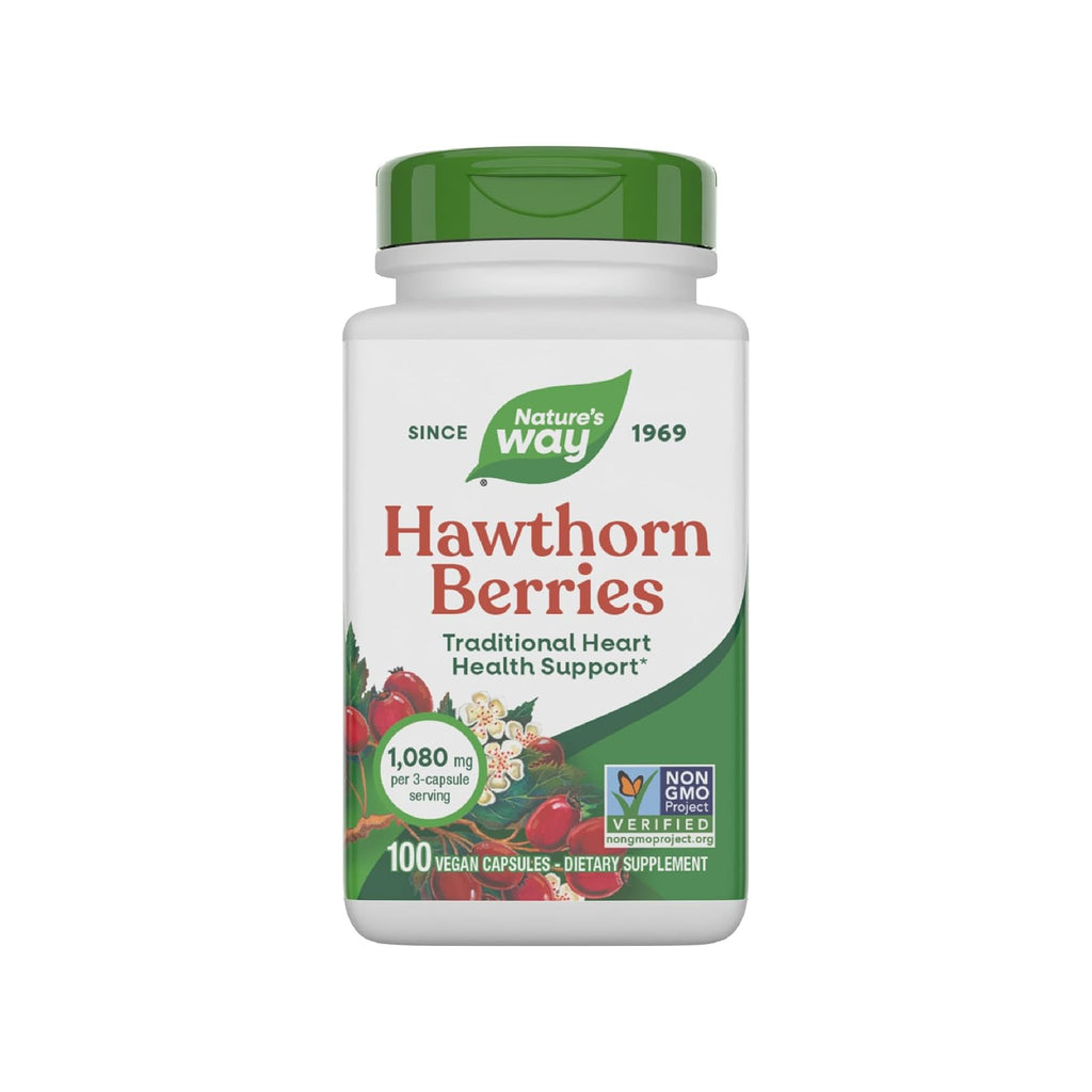 Nature's Way hawthorn berries capsules