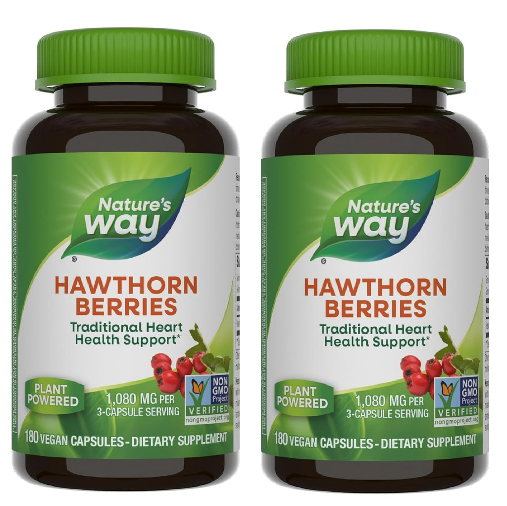 Nature's Way hawthorn berries capsules