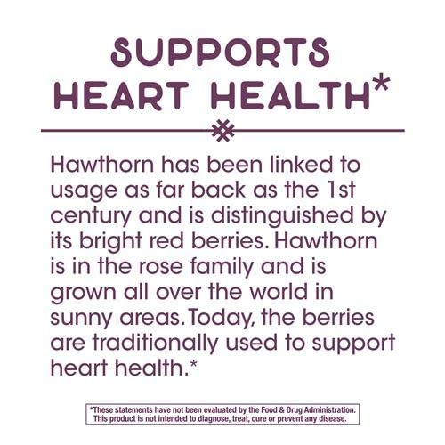 Nature's Way hawthorn for daily use