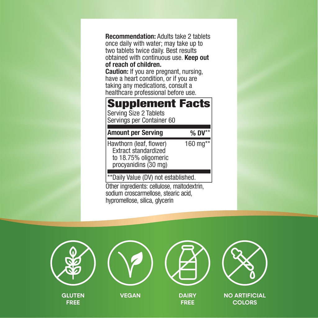 Nature's Way heart supplement for energy