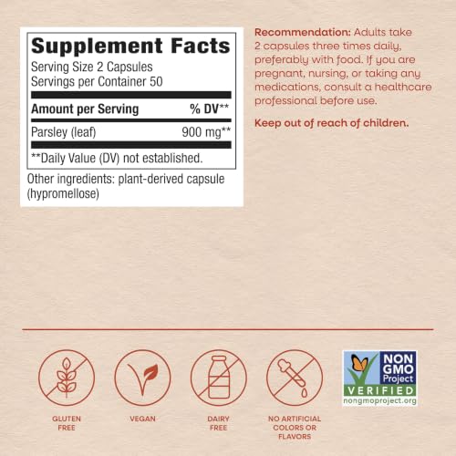 Nature's Way herbal capsules for energy