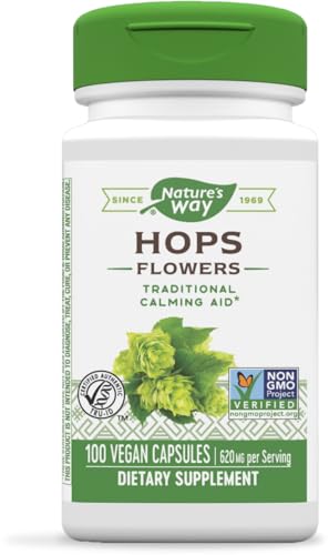 Nature's Way Hops Flowers capsules