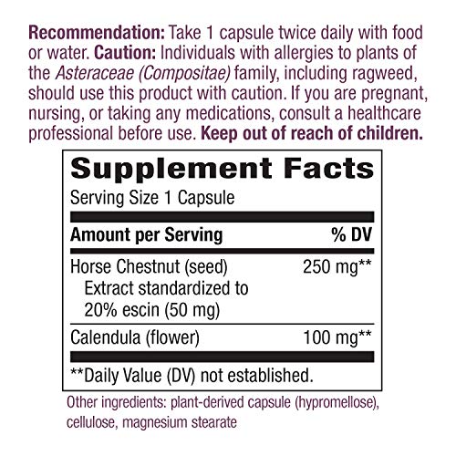 Nature's Way horse chestnut extract reviews