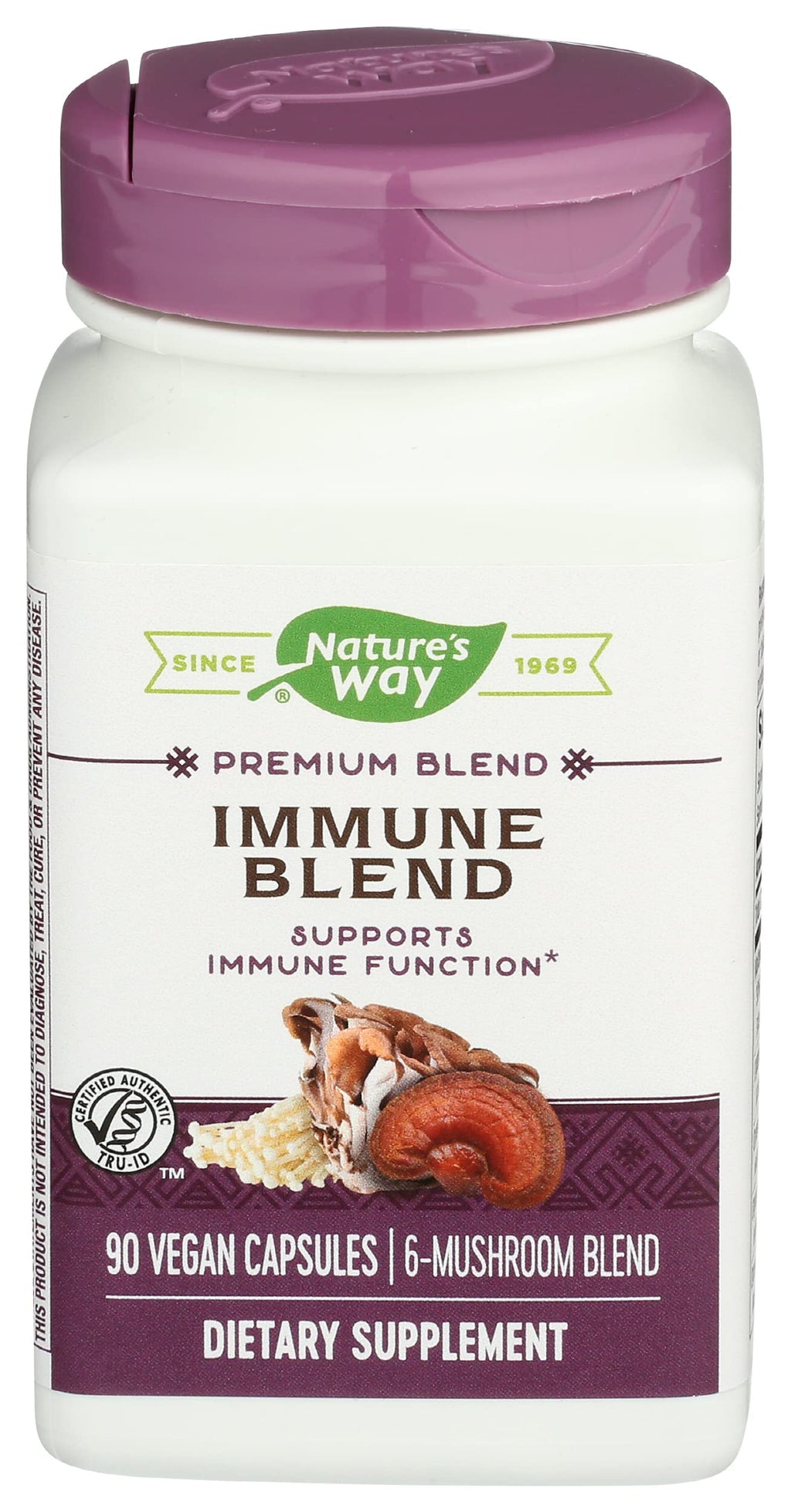 Nature's Way immune support mushrooms