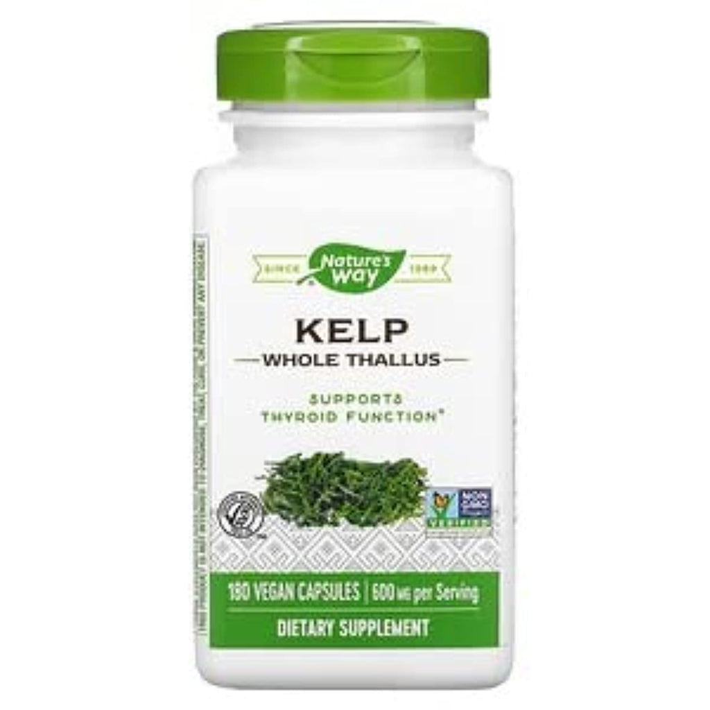 Nature's Way Kelp 600mg capsules