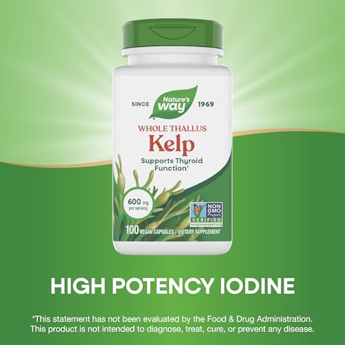 Nature's Way Kelp for healthy metabolism