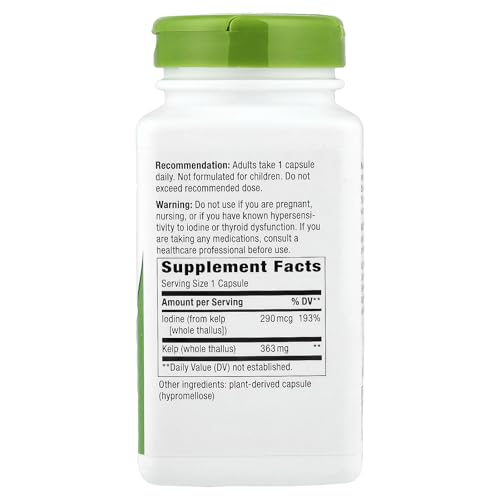 Nature's Way Kelp immune support