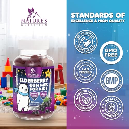 Nature's Way kids elderberry gummy benefits