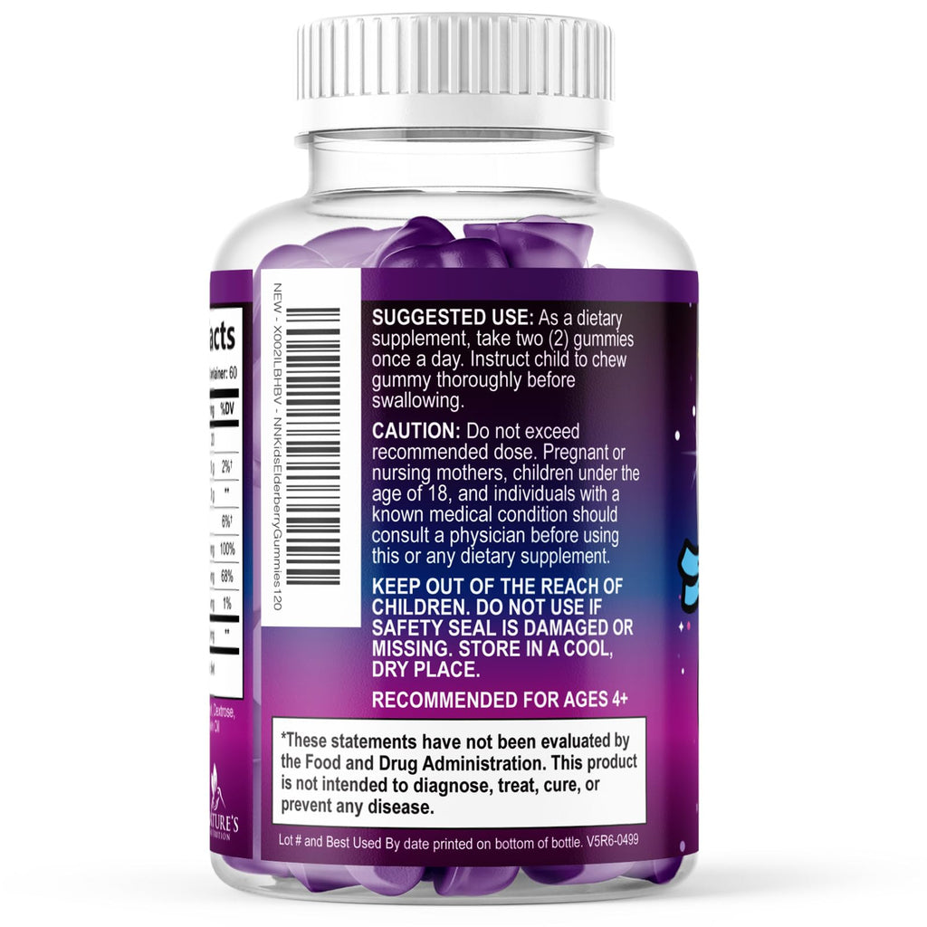 Nature's Way kids elderberry supplement