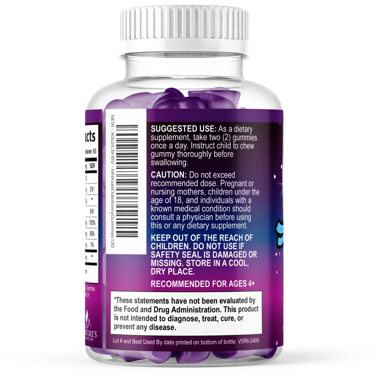 Nature's Way kids elderberry supplement