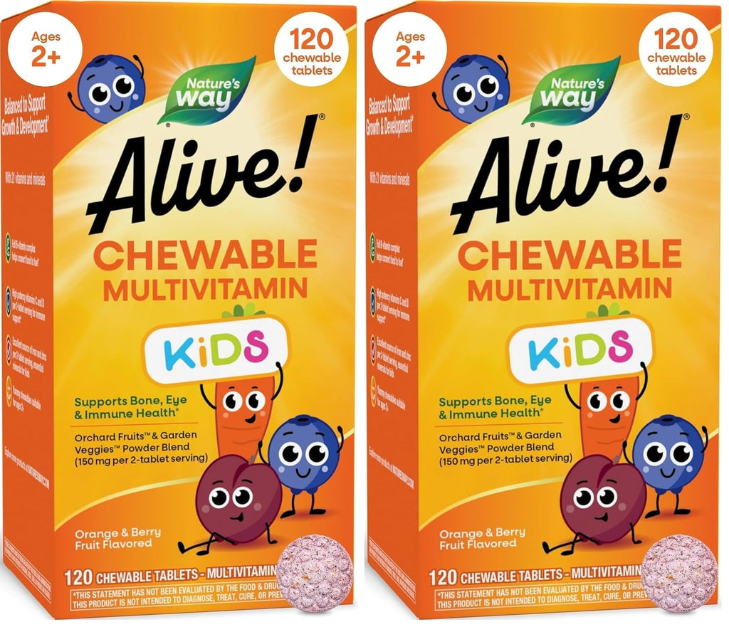 Nature's Way kids multivitamin tablets