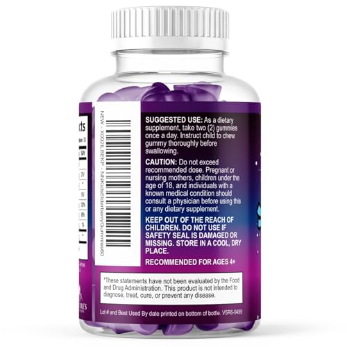 Nature's Way kids vitamins with elderberry