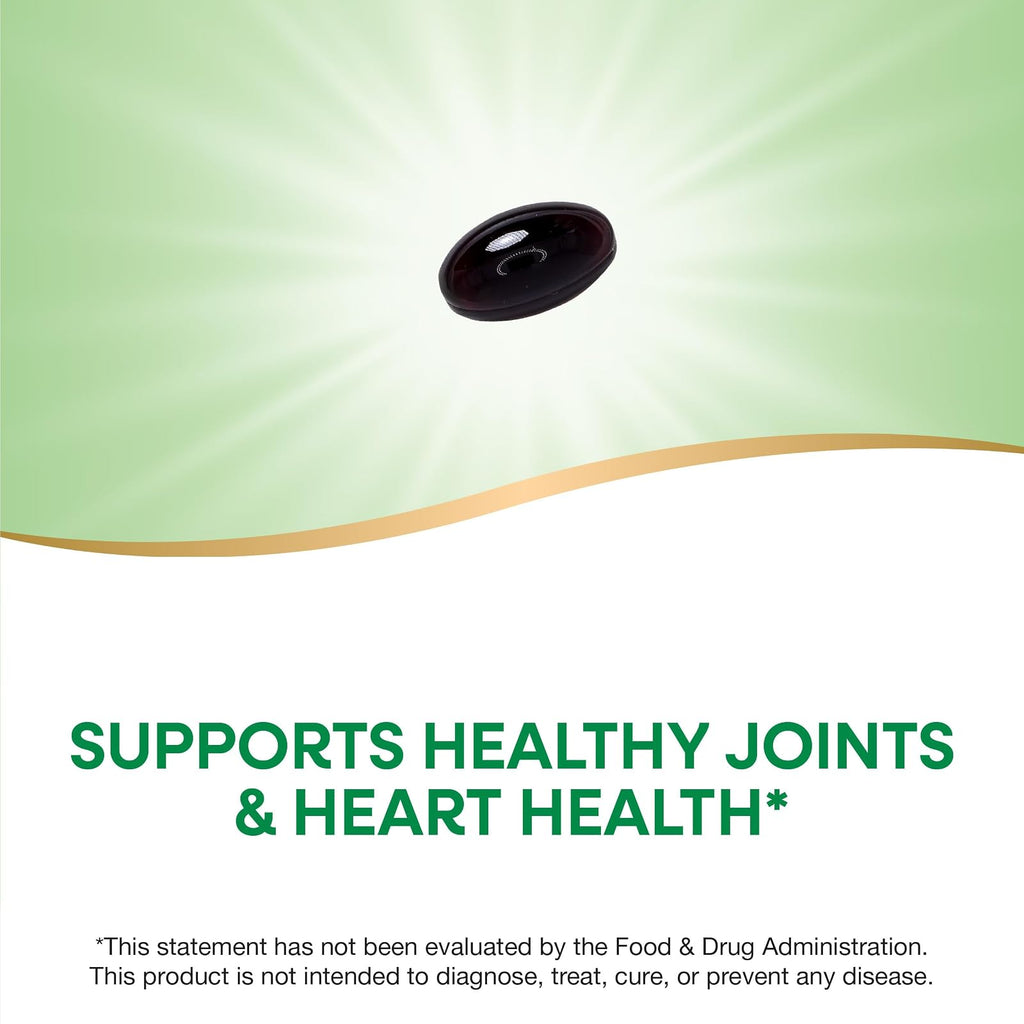 Nature's Way krill oil softgels