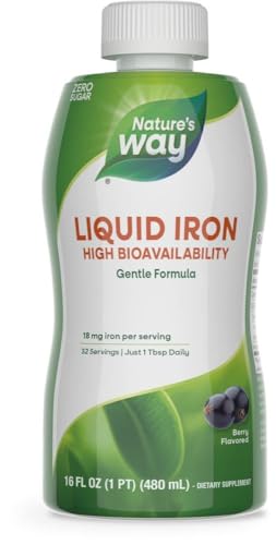 Nature's Way liquid iron supplement