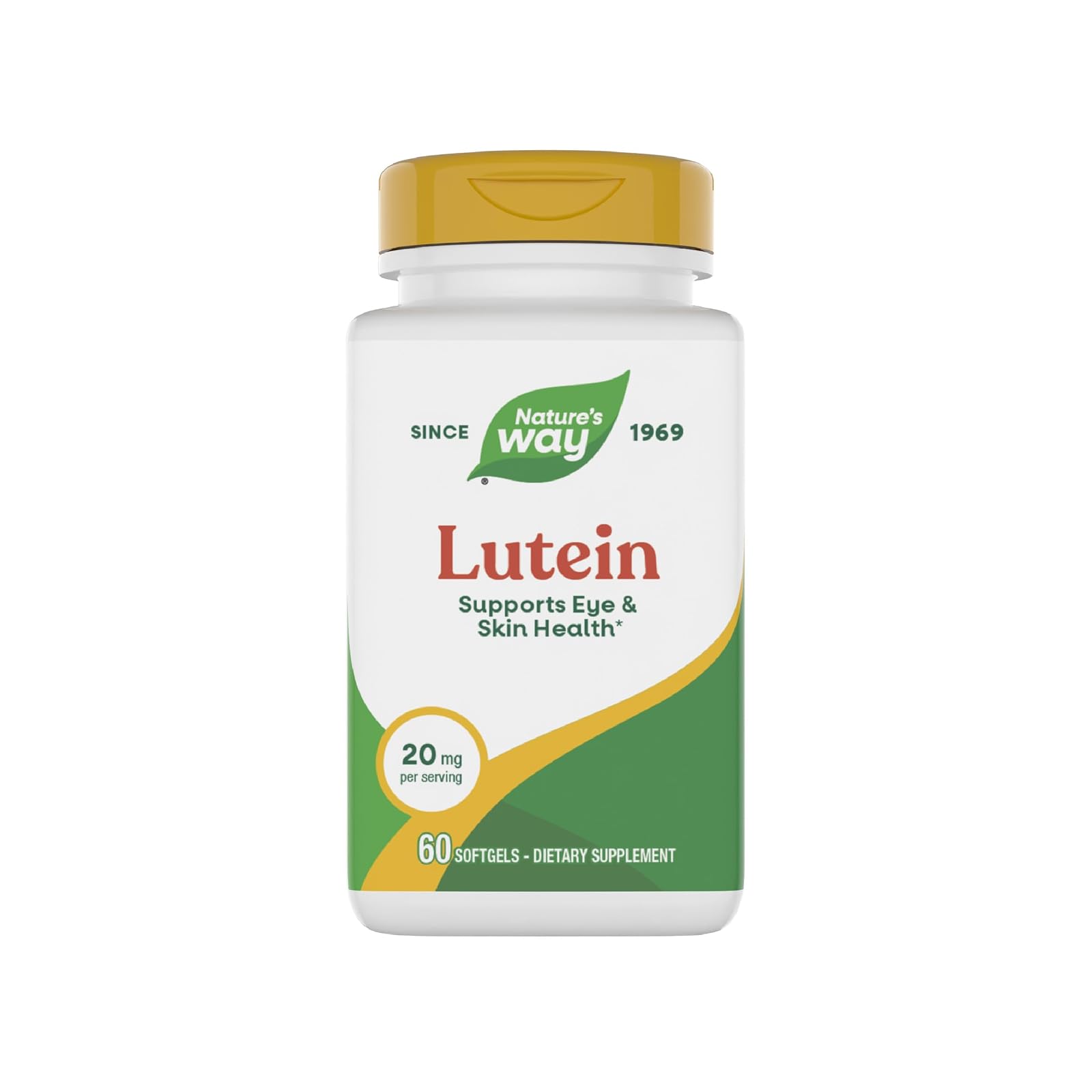 Nature's Way lutein capsules for eye health