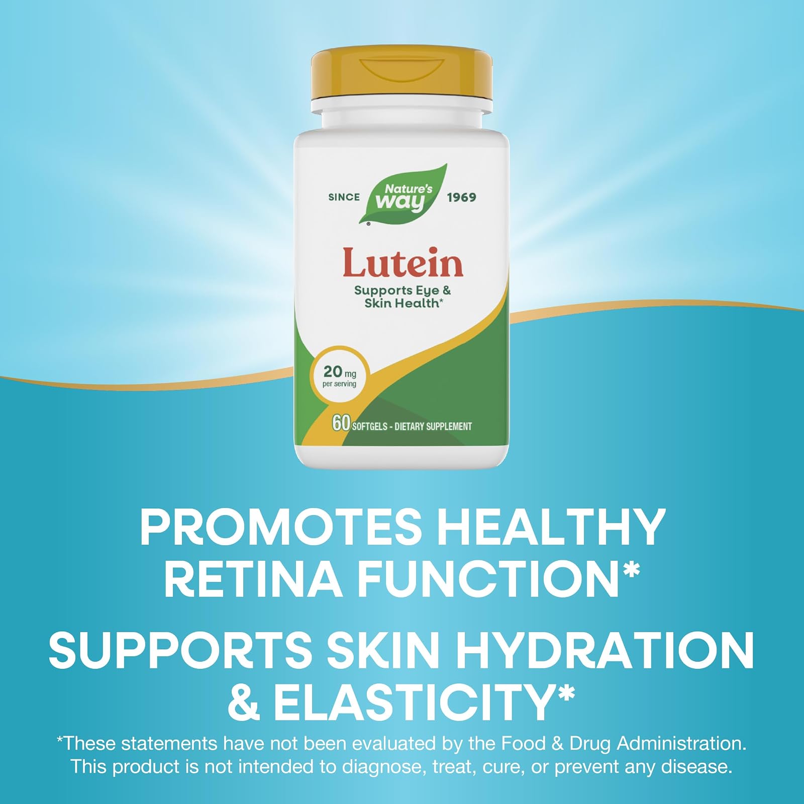 Nature's Way lutein for healthy eyesight