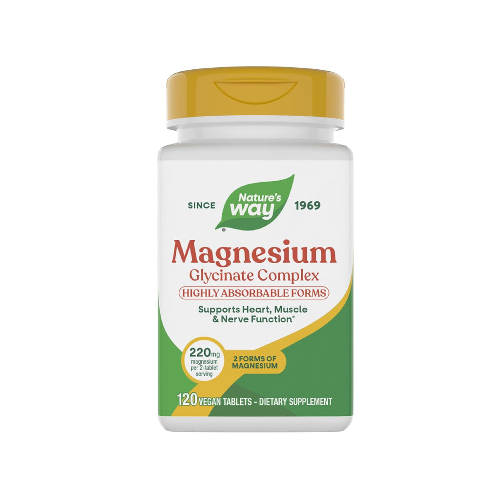 Nature's Way magnesium glycinate tablets