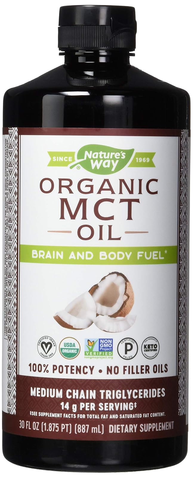 Nature's Way MCT oil for energy