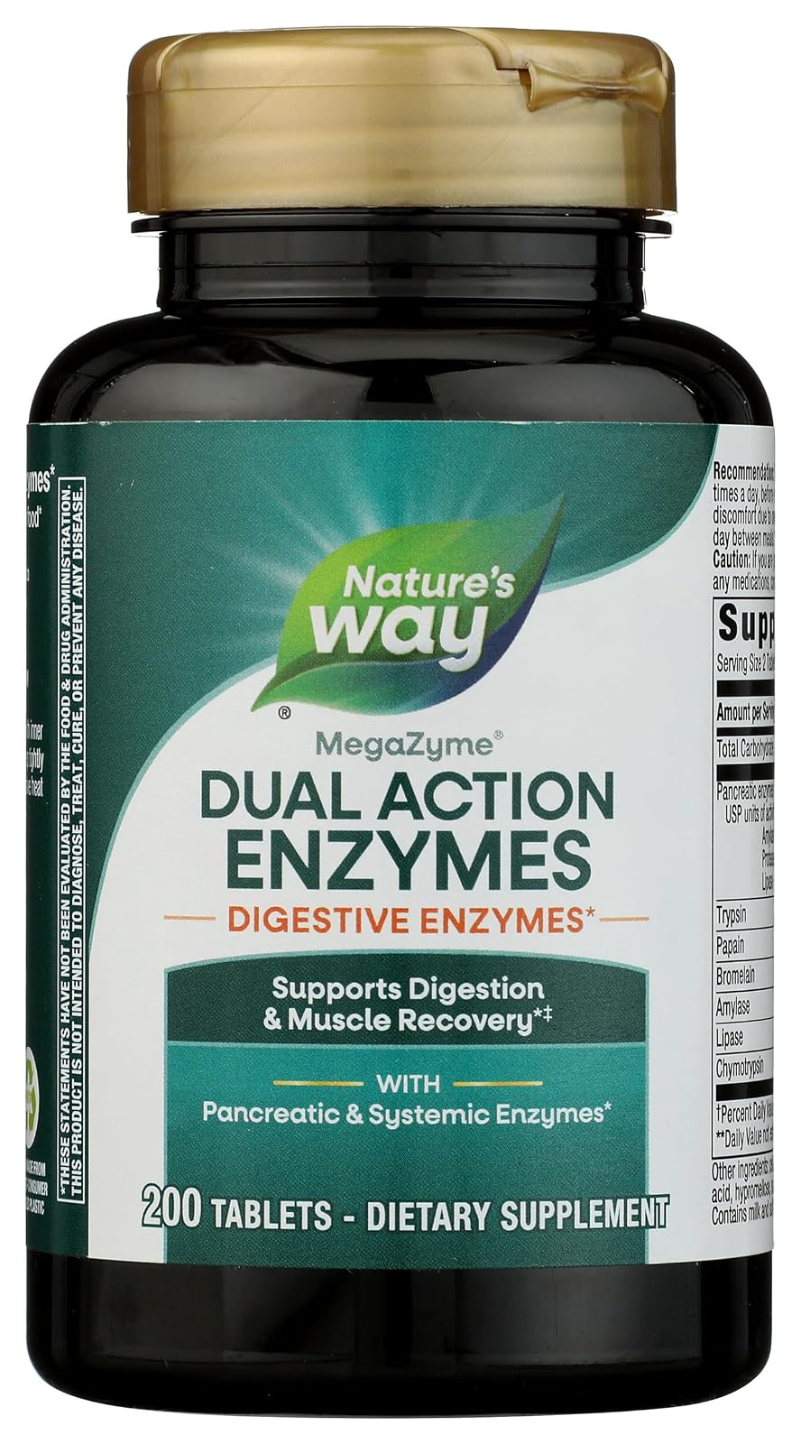 Nature's Way Mega-Zyme digestive enzymes