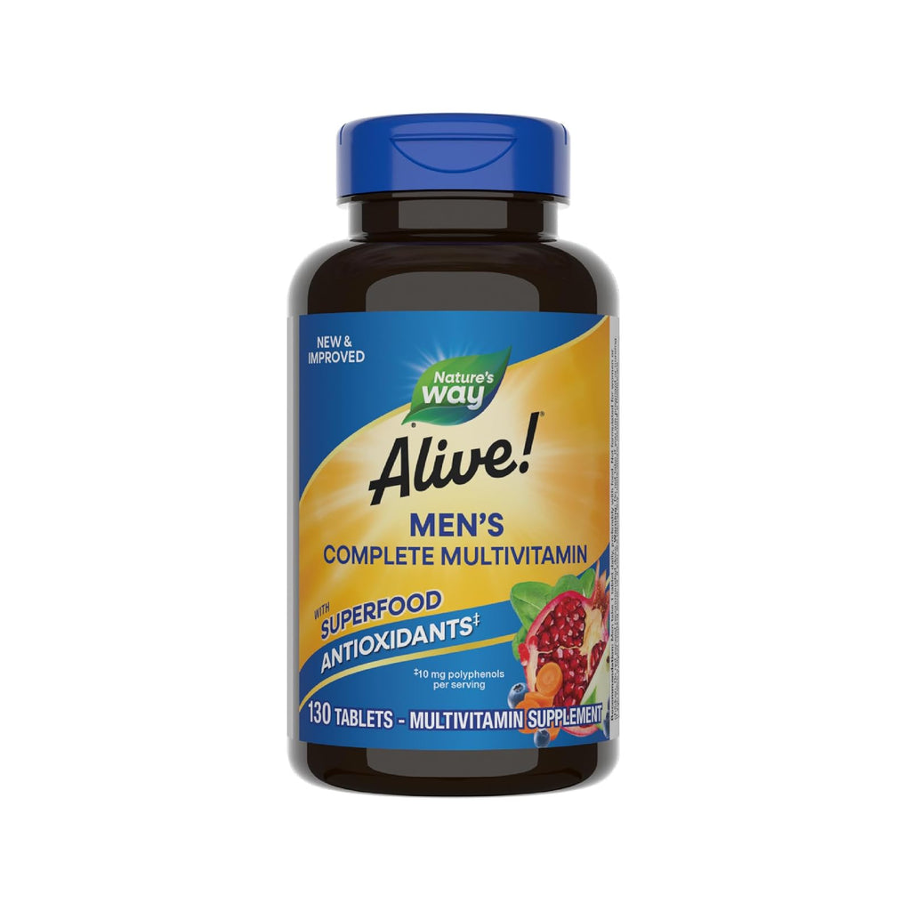Nature's Way men's multivitamin tablets