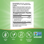 Nature's Way milk thistle capsules