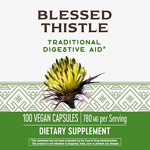nature's way milk thistle capsules