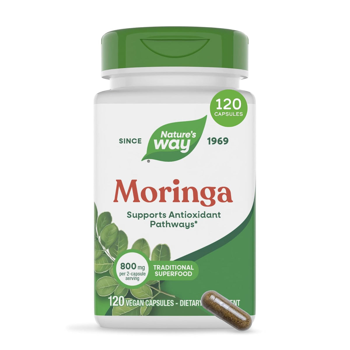 Nature's Way Moringa Leaf capsules