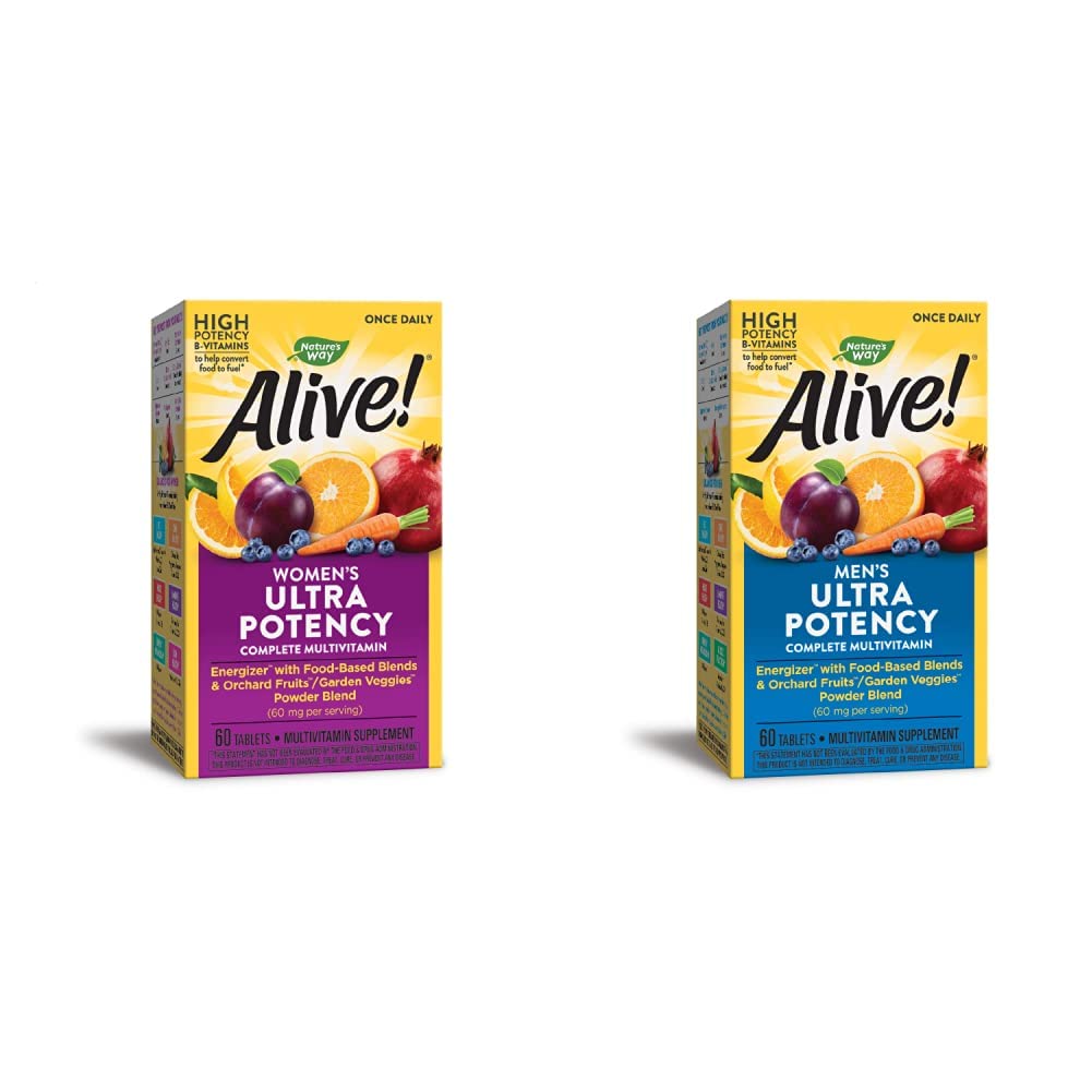 Nature's Way multivitamin for daily energy