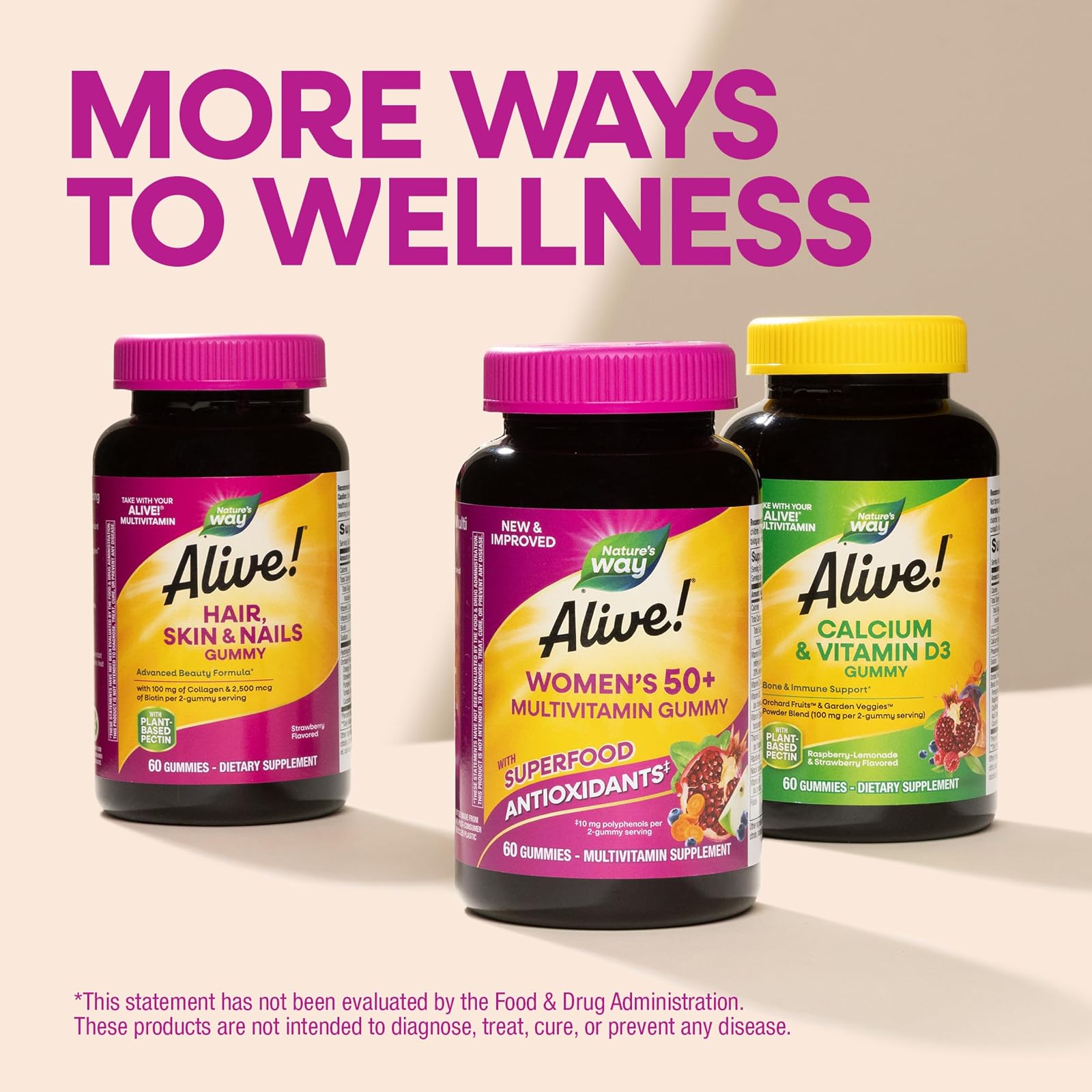 Nature's Way multivitamin gummies benefits