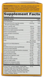 Nature's Way multivitamin with essential nutrients