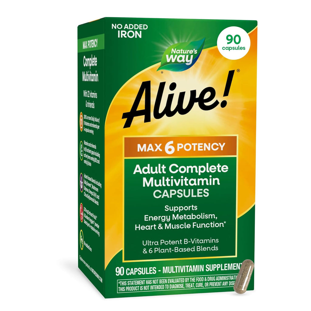 Nature's Way multivitamins for adults