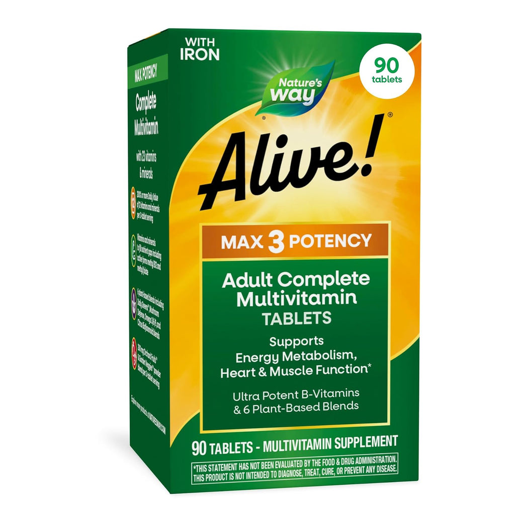 Nature's Way multivitamins for adults