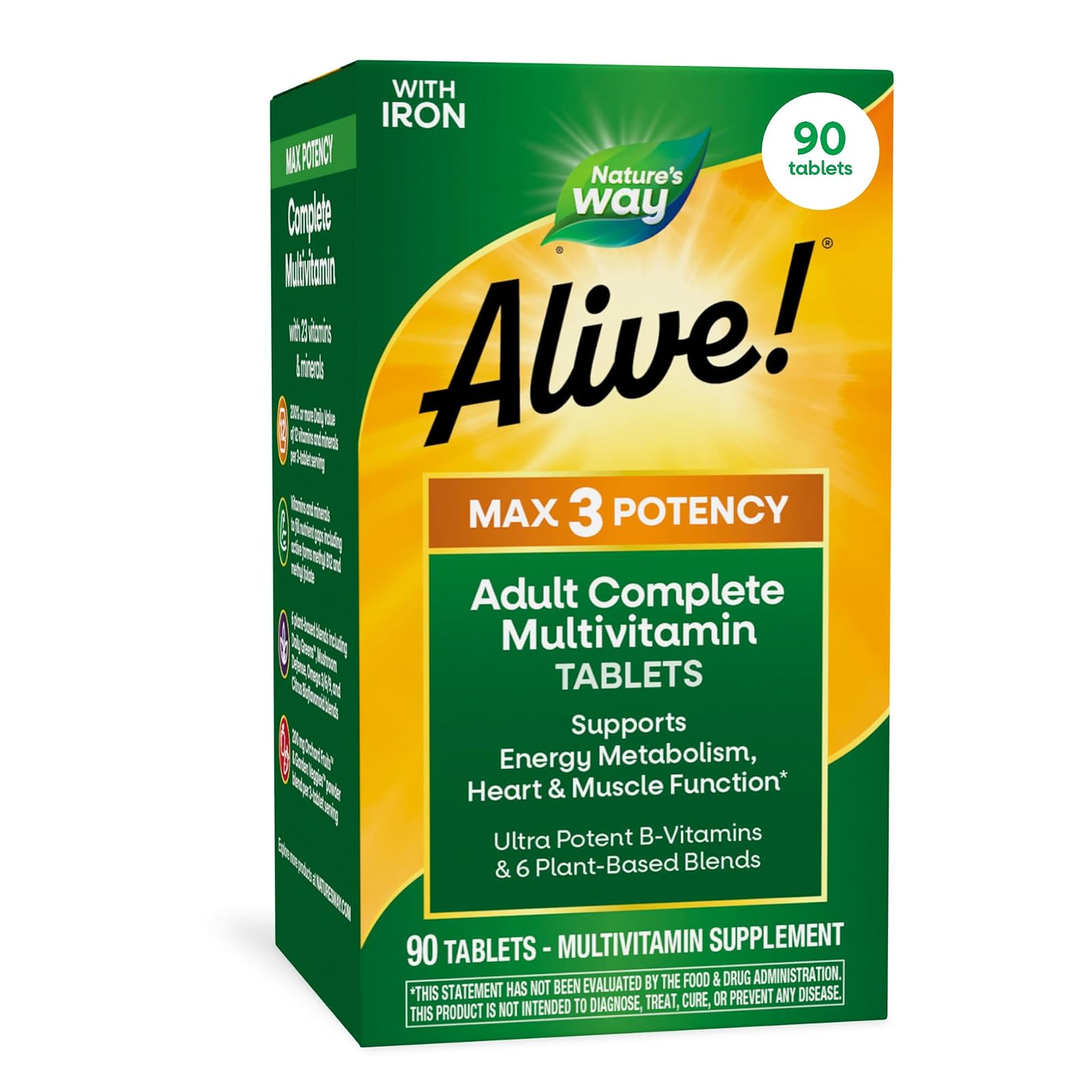 Nature's Way multivitamins for adults