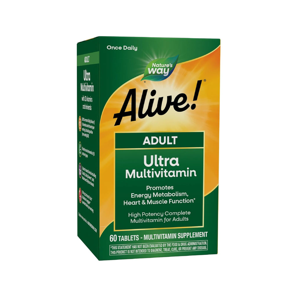 Nature's Way multivitamins for energy