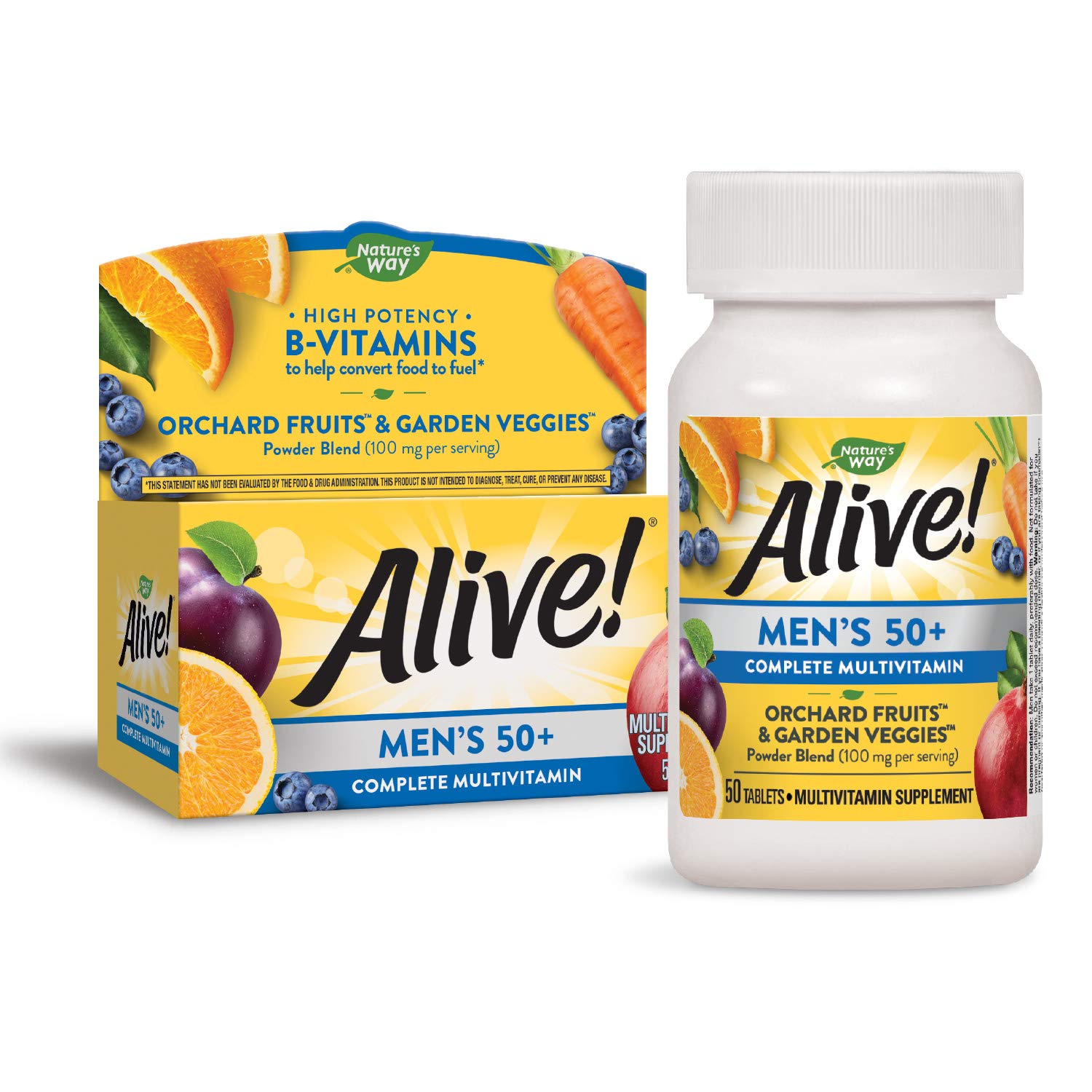Nature's Way multivitamins for men