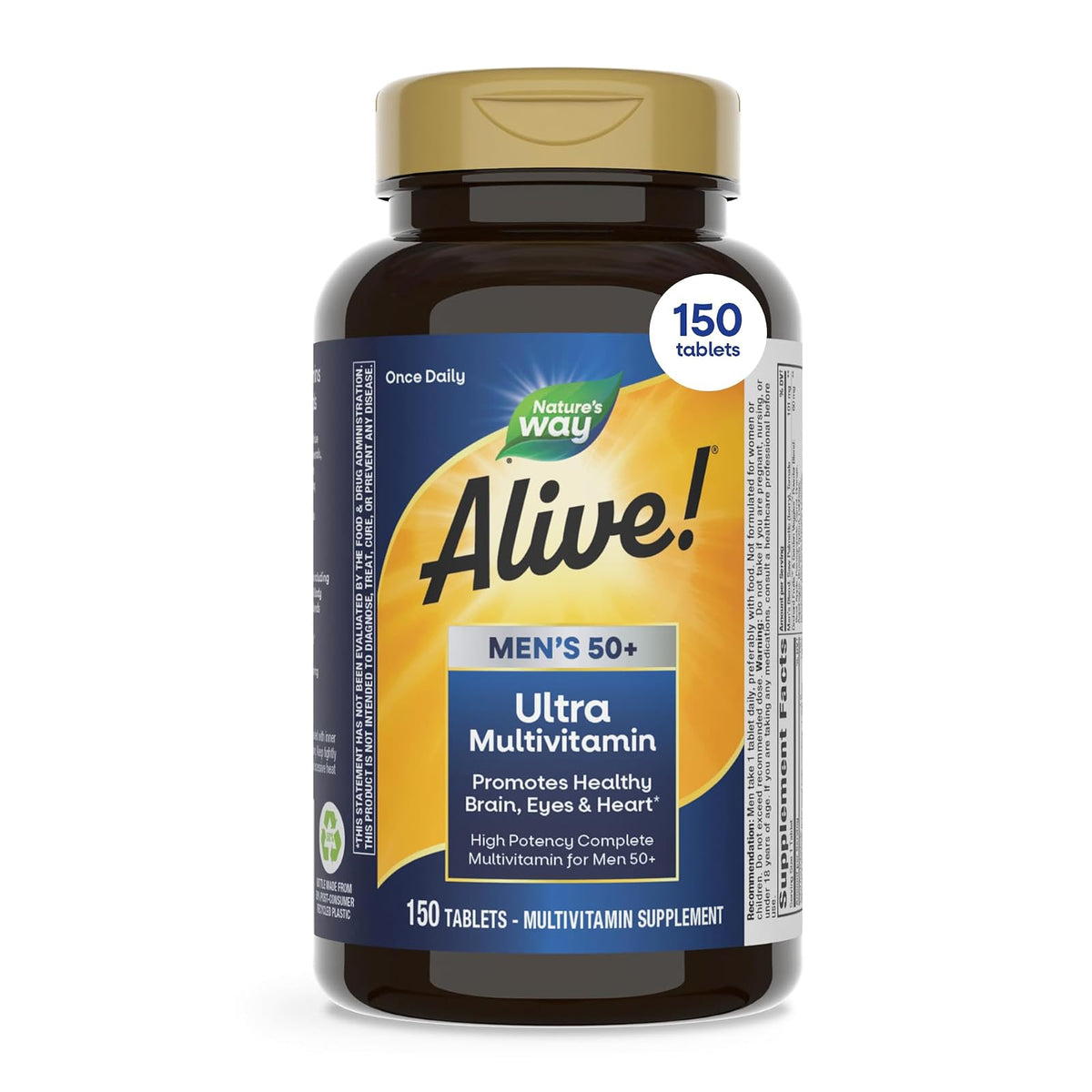 Nature's Way multivitamins for men